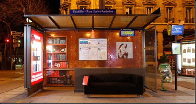 Halte Bus Diubah Menjadi Ruang Tamu - Gambar Gambar Lucu